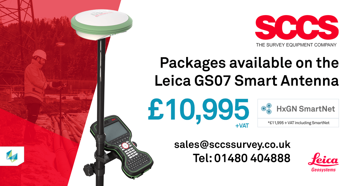 Leica GNSS GS07 Smart Antenna